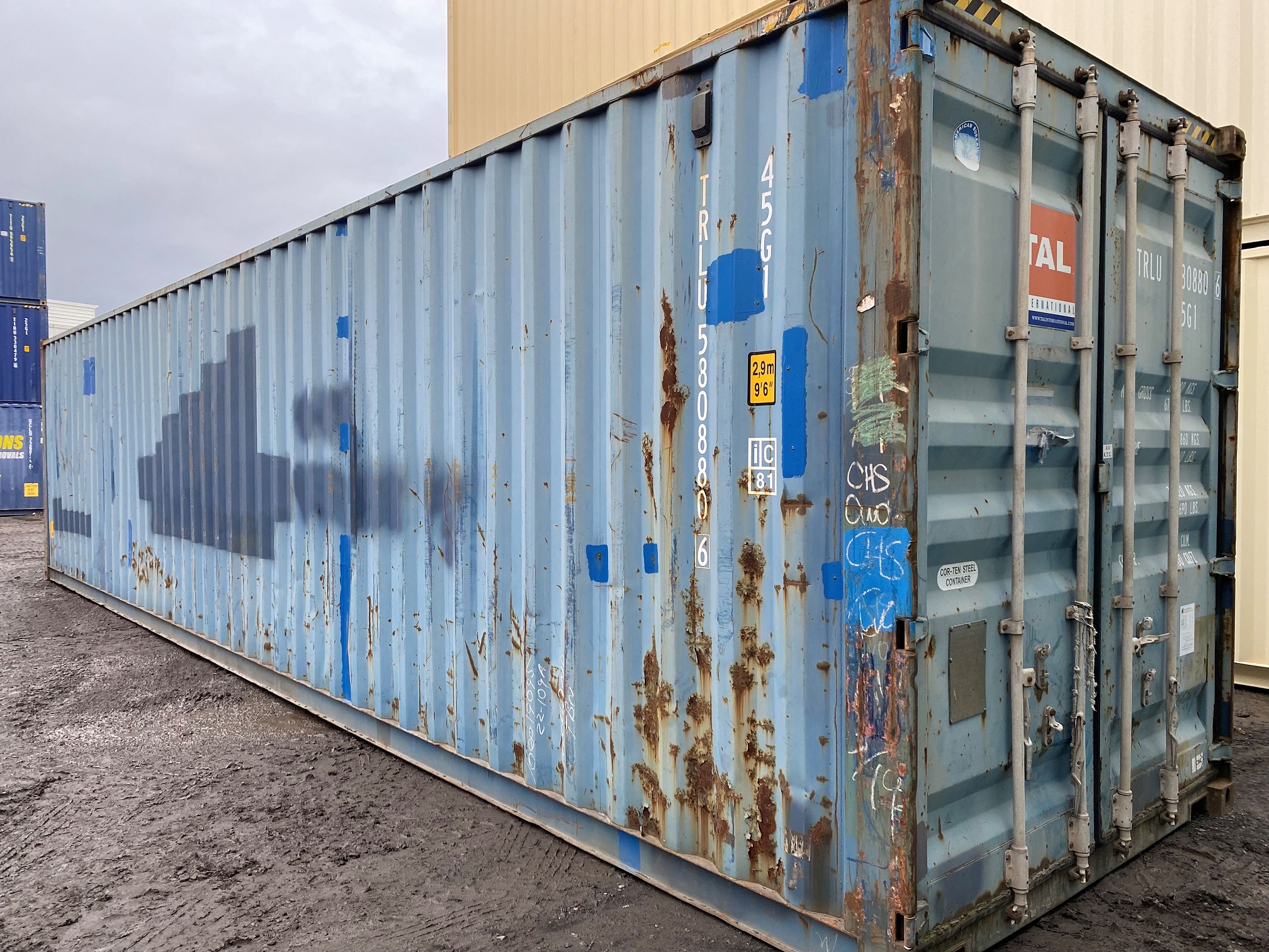 40′ HIGH CUBE SHIPPING CONTAINER – Cargo Worthy – CTBU40HCCW | Citi-Box ...
