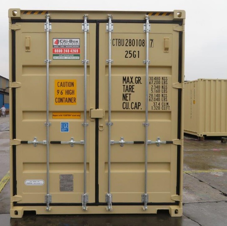 20′ HIGH CUBE SHIPPING CONTAINER – CTBU20HC | Citi-Box Containers