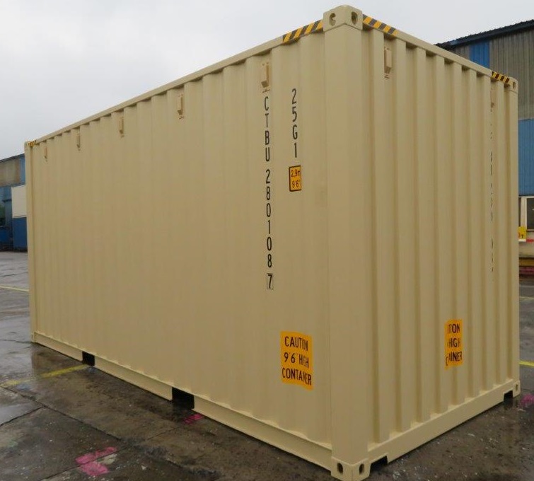 20′ HIGH CUBE SHIPPING CONTAINER – CTBU20HC | Citi-Box Containers