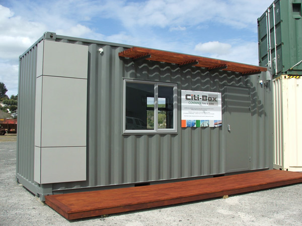 Shipping container modifications - site offices | Citi-Box Containers