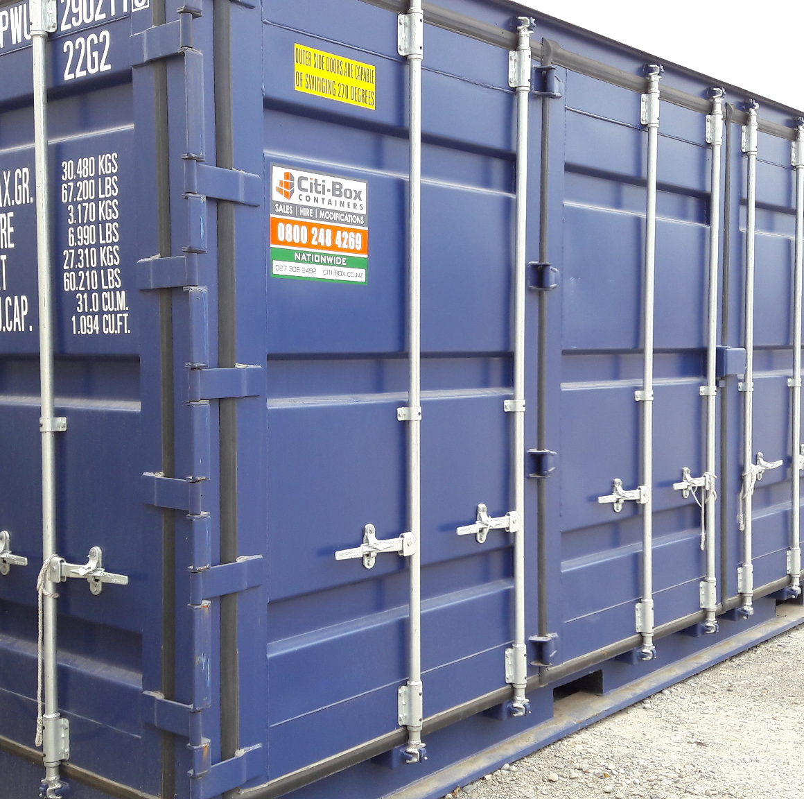 Side Opening | Citi-Box Containers