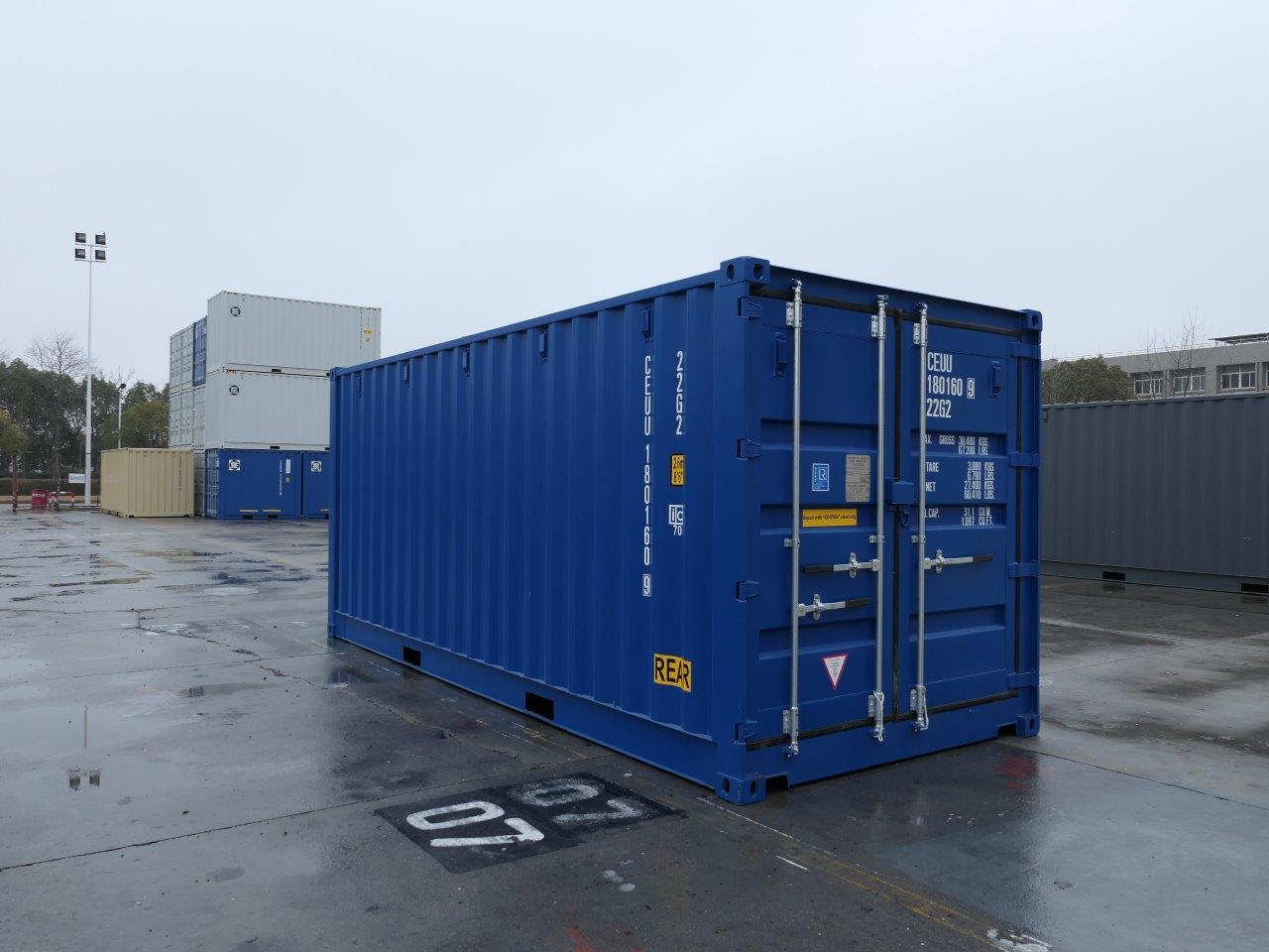 20′ OPEN SIDE SHIPPING CONTAINER – CTBU20OS | Citi-Box Containers