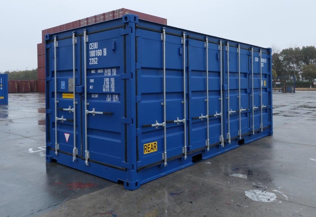 20′ OPEN SIDE SHIPPING CONTAINER – CTBU20OS | Citi-Box Containers
