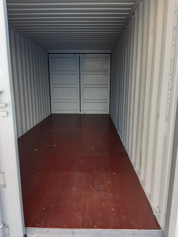 20′ DOUBLE DOOR SHIPPING CONTAINER – CTBU20DD | Citi-Box Containers