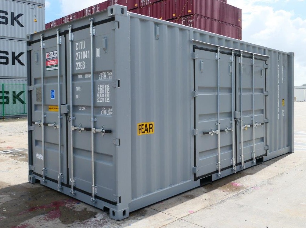 20′ SIDE CARGO DOOR SHIPPING CONTAINER – CTBU20CD | Citi-Box Containers
