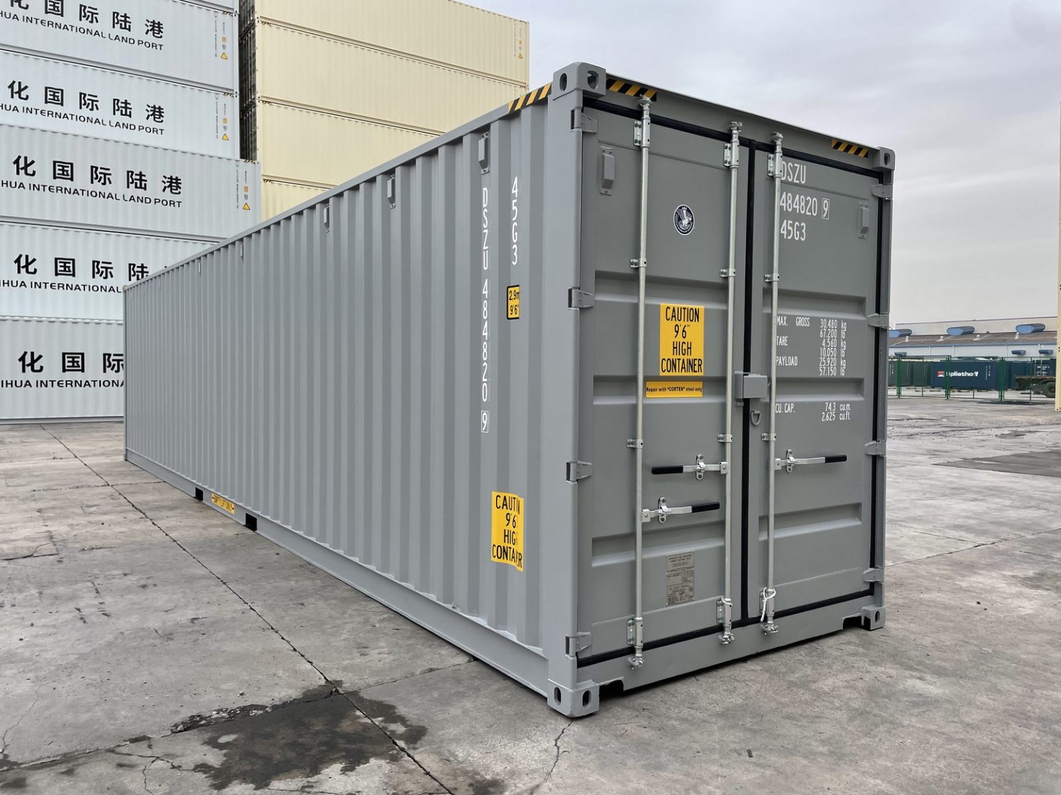 40′ HIGH CUBE 4 x SIDE CARGO DOOR SHIPPING CONTAINER – CTBU40HC 4CD ...