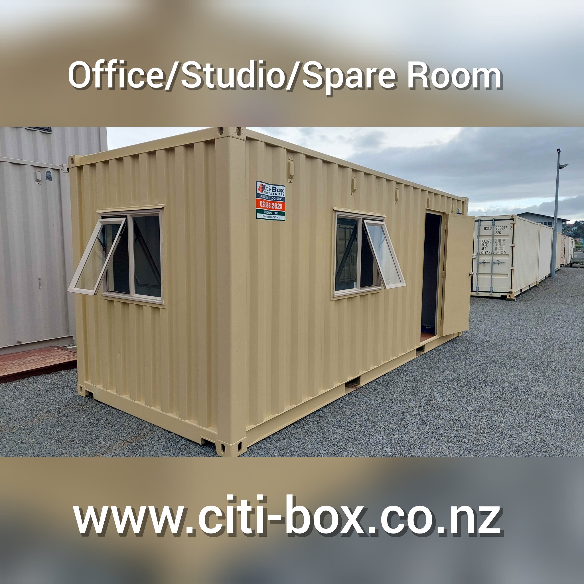 CONTAINER SITE OFFICE – CTBUPSO20 | Citi-Box Containers