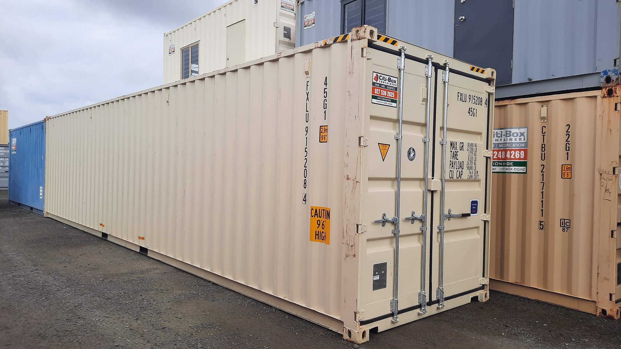 40 High Cube Shipping Container 40ft New High Cube One Trip Shipping