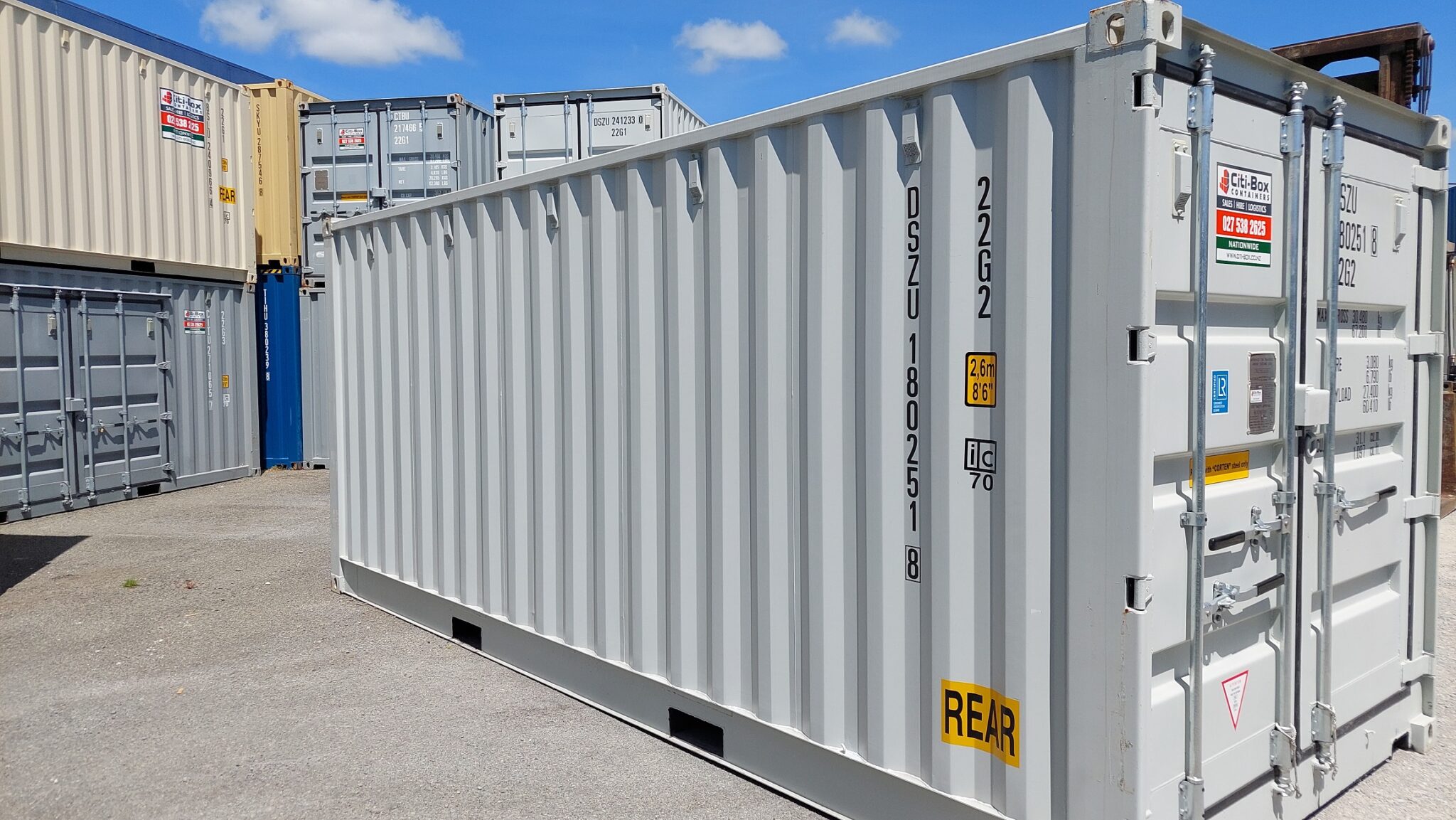 20′ OPEN SIDE CONTAINER | Citi-Box Containers